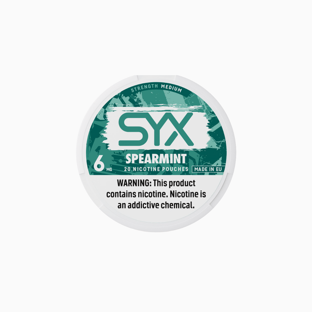 SYX - Menthe verte (6 mg) - Boîtes Rush